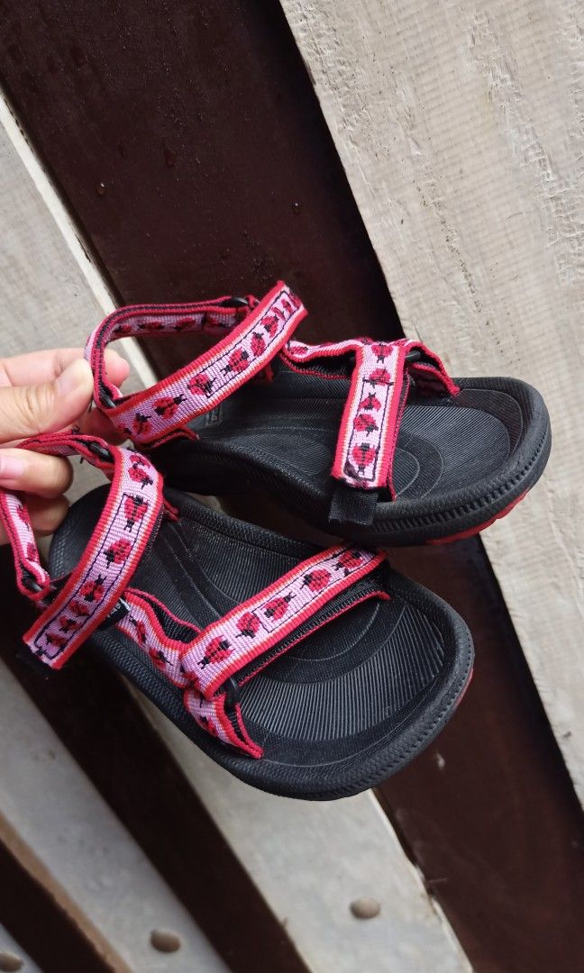 Teva ladybug sandals on Carousell