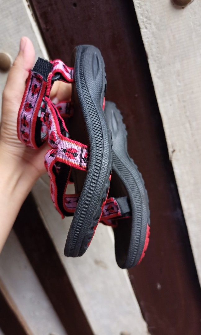 Teva ladybug sandals on Carousell