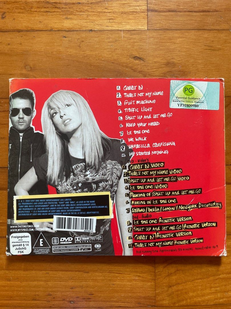 The Ting Tings Debut Album We Started Nothing (Limited Deluxe CD + DVD ...
