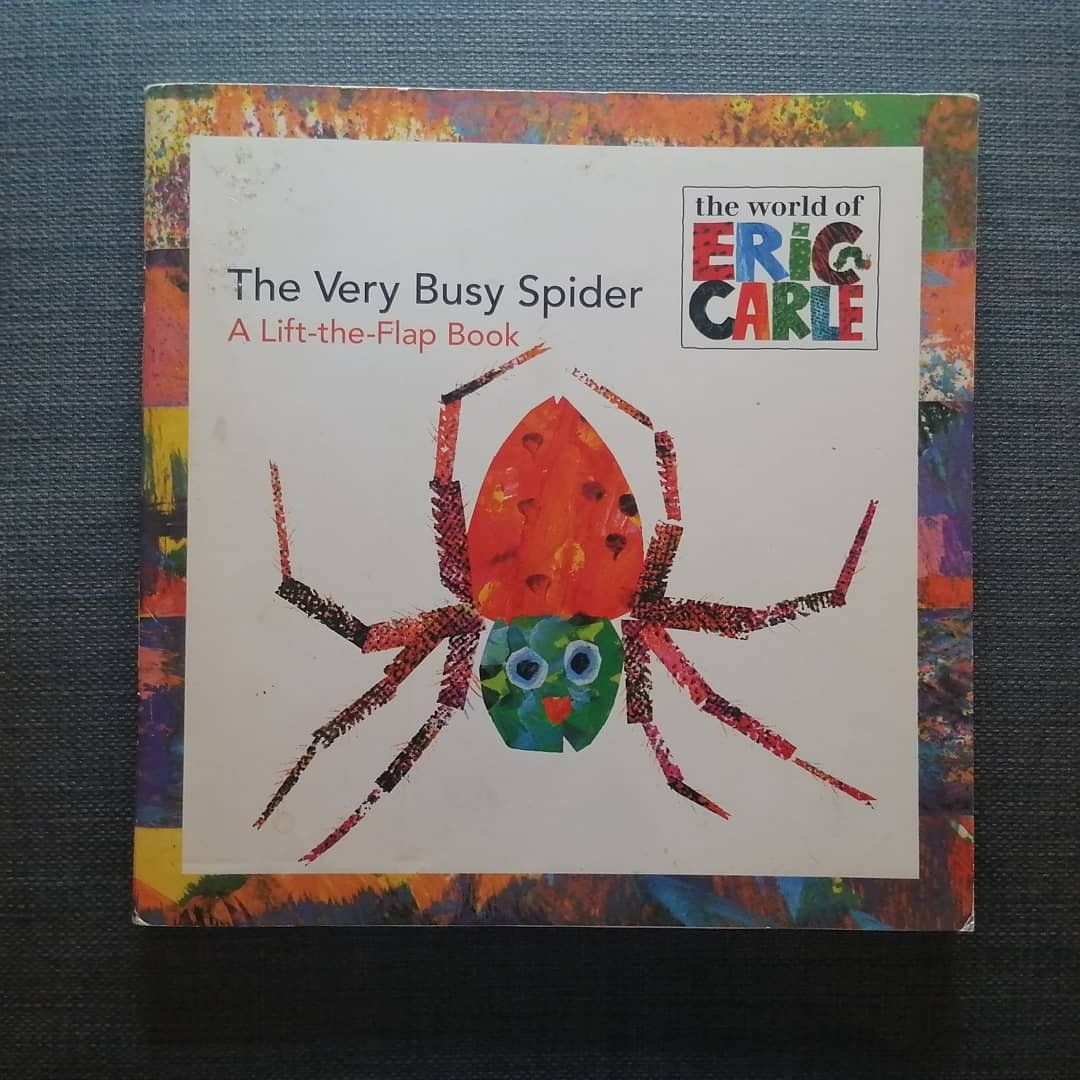 The Very Busy Spider Eric Carle, Hobbies & Toys, Books & Magazines ...