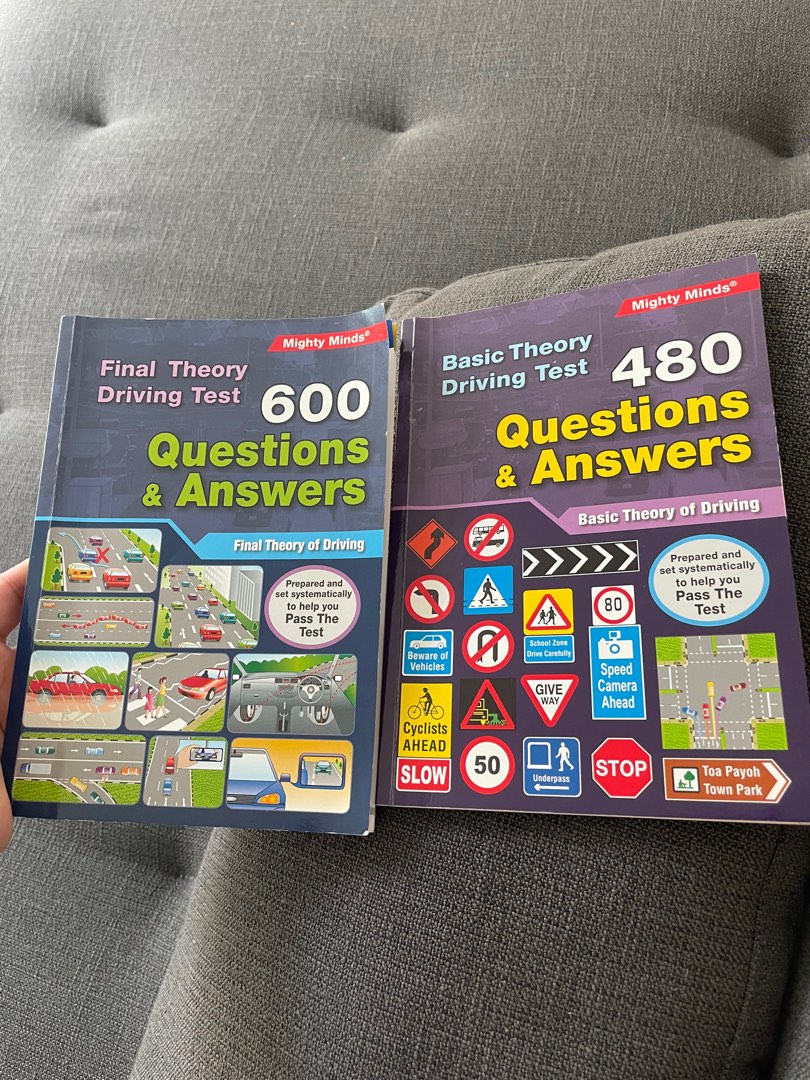 Theory driving test book, Hobbies & Toys, Books & Magazines, Assessment ...