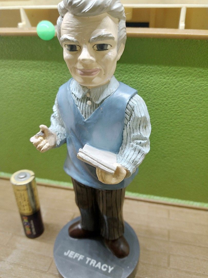 Thunderbirds Jeff Tracy Statue Figure on Carousell