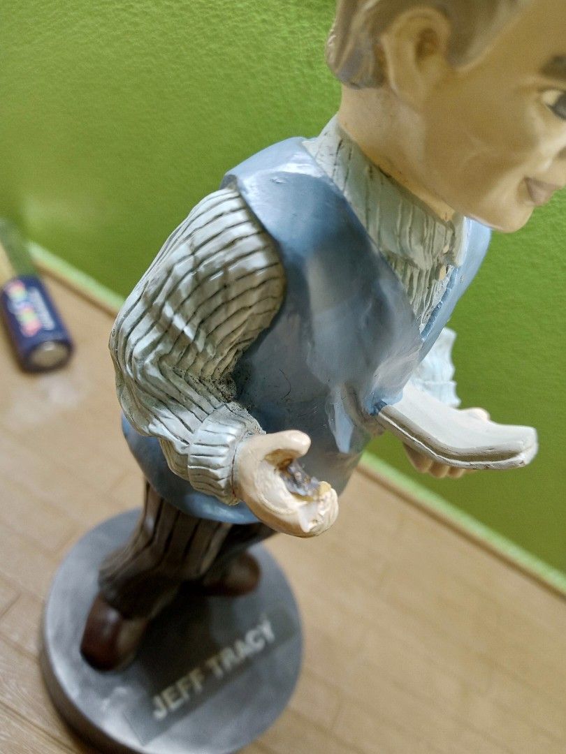Thunderbirds Jeff Tracy Statue Figure on Carousell