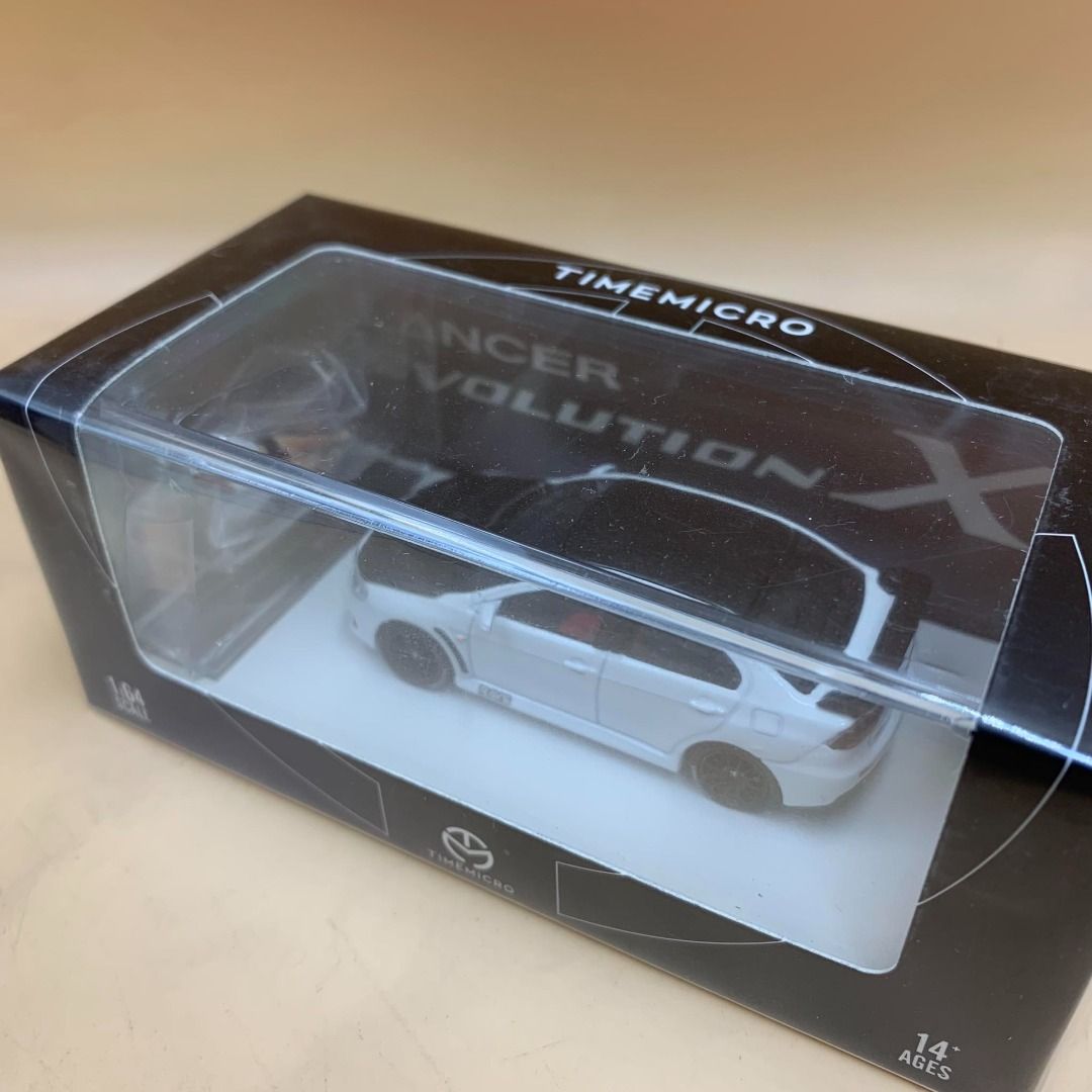Time Micro TM 1/64 Scale Lancer Evolution EVO X w/ Figure (Deluxe Version) Die-cast Car on Carousell