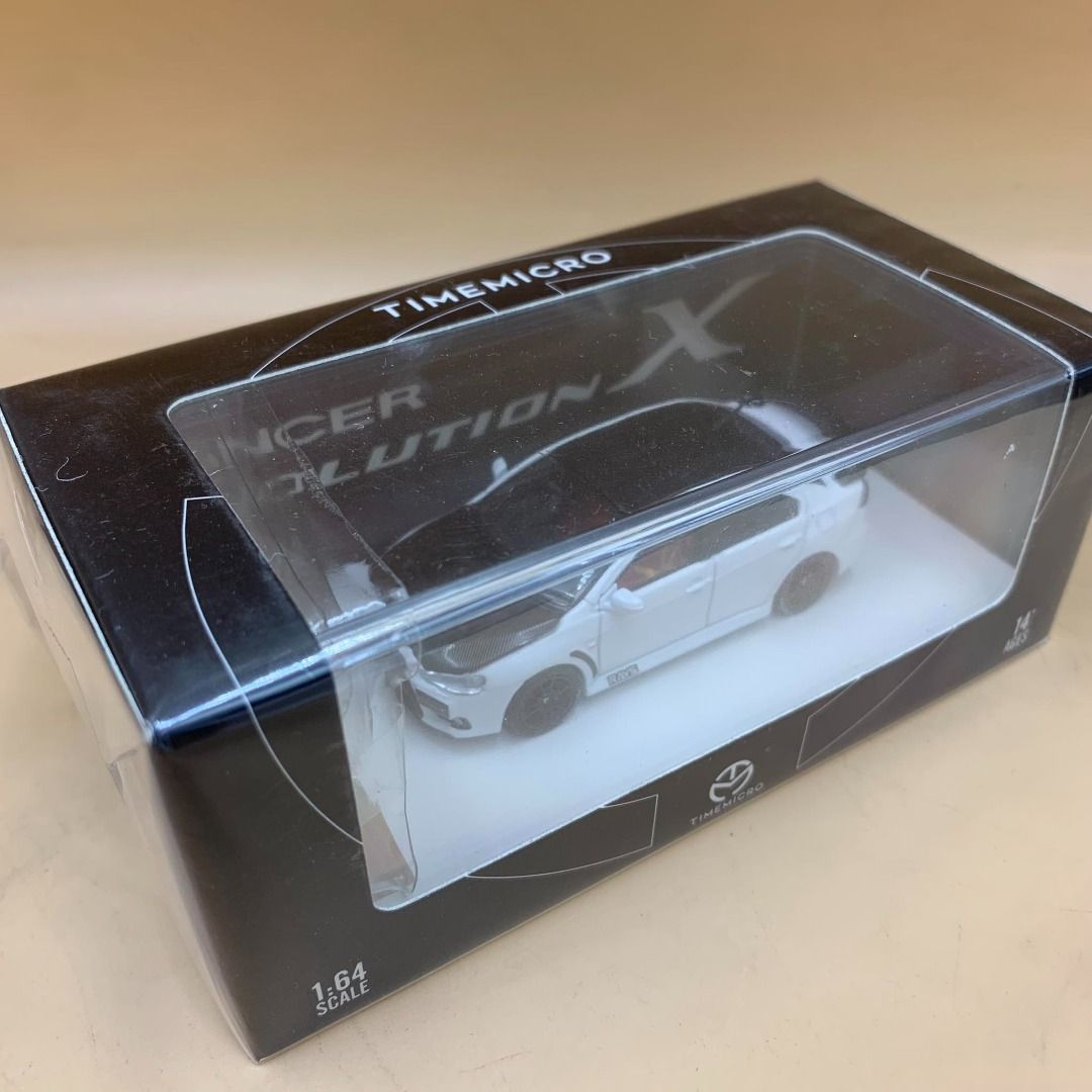 Time Micro TM 1/64 Scale Lancer Evolution EVO X w/ Figure (Deluxe ...