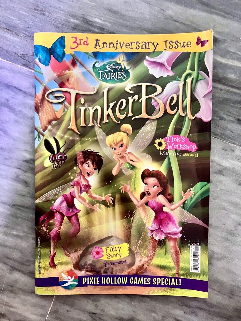 Tinker Bell Magazine (Disney Fairies 3rd Anniversary Issue), Hobbies ...
