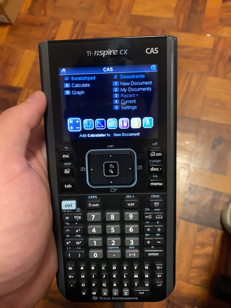 TI-nSpire CX CAS Graphing Calculator on Carousell