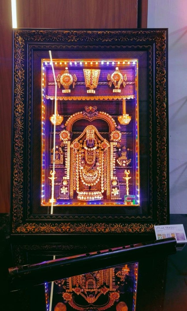 Tirupati venkatesawara God frames, Furniture & Home Living, Home Decor ...