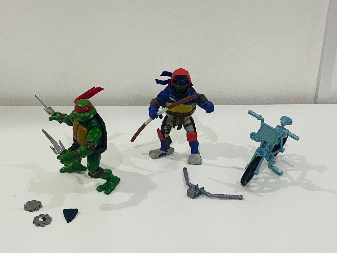 TMNT - Biker Don and Raphael, Hobbies & Toys, Toys & Games on Carousell