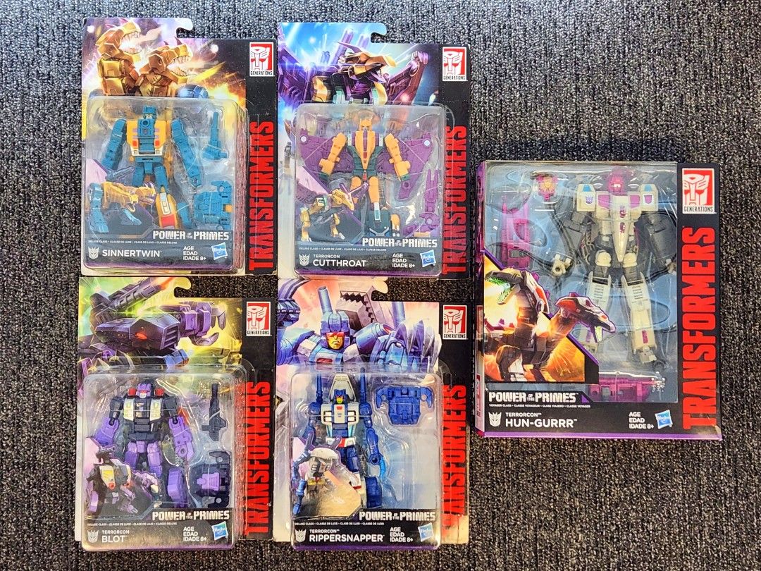Transformers Power of the Primes Terrorcons Abominus, Hobbies & Toys ...