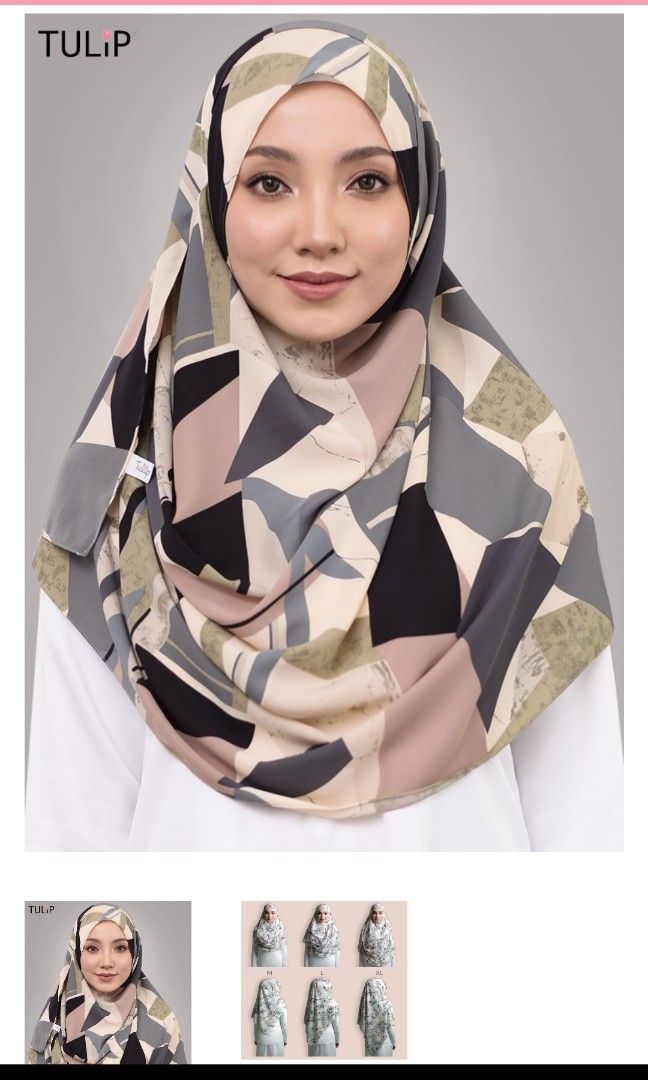 Tulip Instant Shawl, Women's Fashion, Muslimah Fashion, Hijabs on Carousell