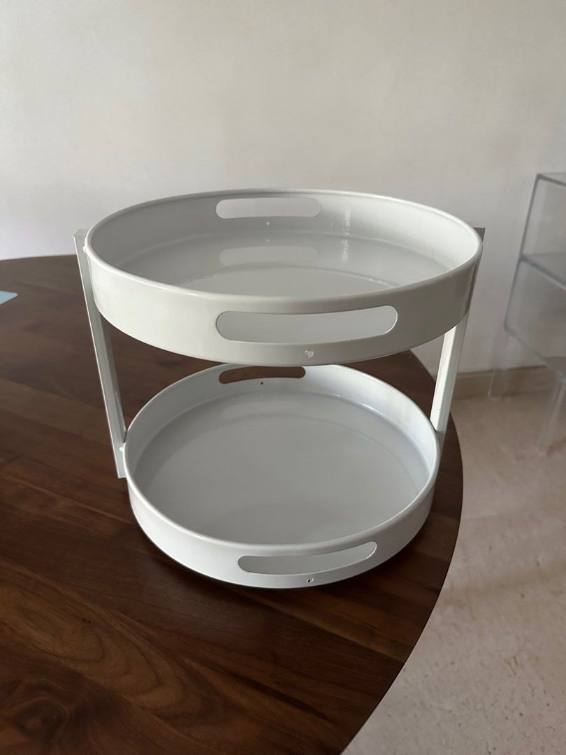 Two tier lazy susan, Furniture & Home Living, Home Improvement ...
