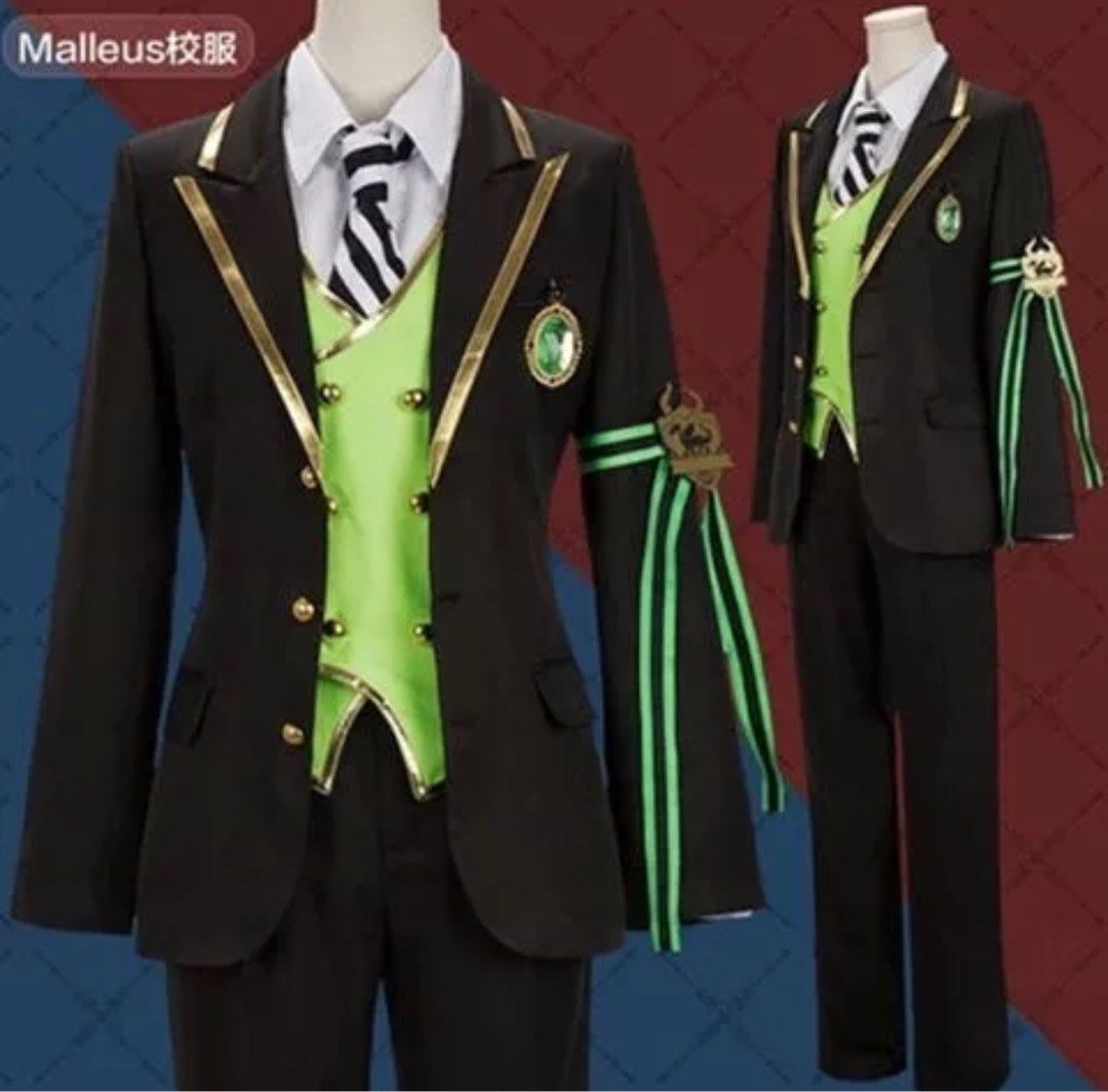 Twst silver uniform cosplay, Hobbies & Toys, Memorabilia & Collectibles ...