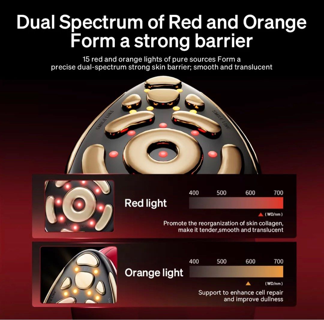 Ulike X Jmoon 12 - Electrode Oversize Rapidlift Beauty Device 3x Lift ...