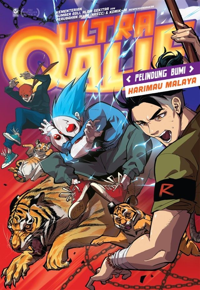 ULTRA QALIF PELINDUNG BUMI : HARIMAU MALAYA, Hobbies & Toys, Books ...