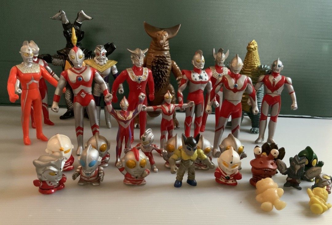 Ultraman Toys & Magnets Lot, Hobbies & Toys, Toys & Games on Carousell