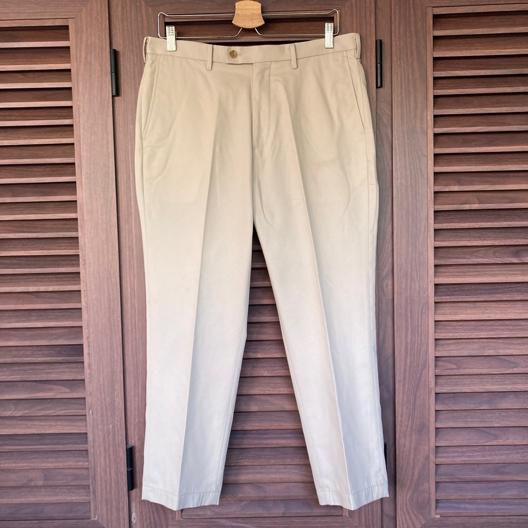 Uniqlo Slack Pant, Men's Fashion, Bottoms, Trousers on Carousell