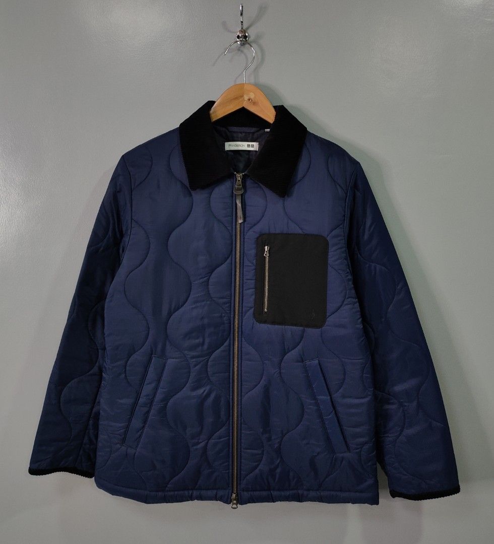 UNIQLO X JW ANDERSON QUILTED JACKET, Men's Fashion, Coats, Jackets and Outerwear on Carousell