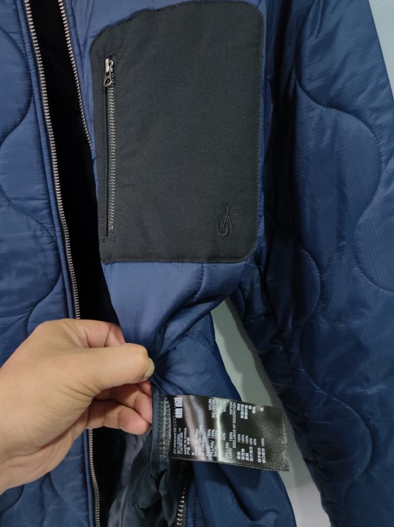 UNIQLO X JW ANDERSON QUILTED JACKET, Men's Fashion, Coats, Jackets and Outerwear on Carousell