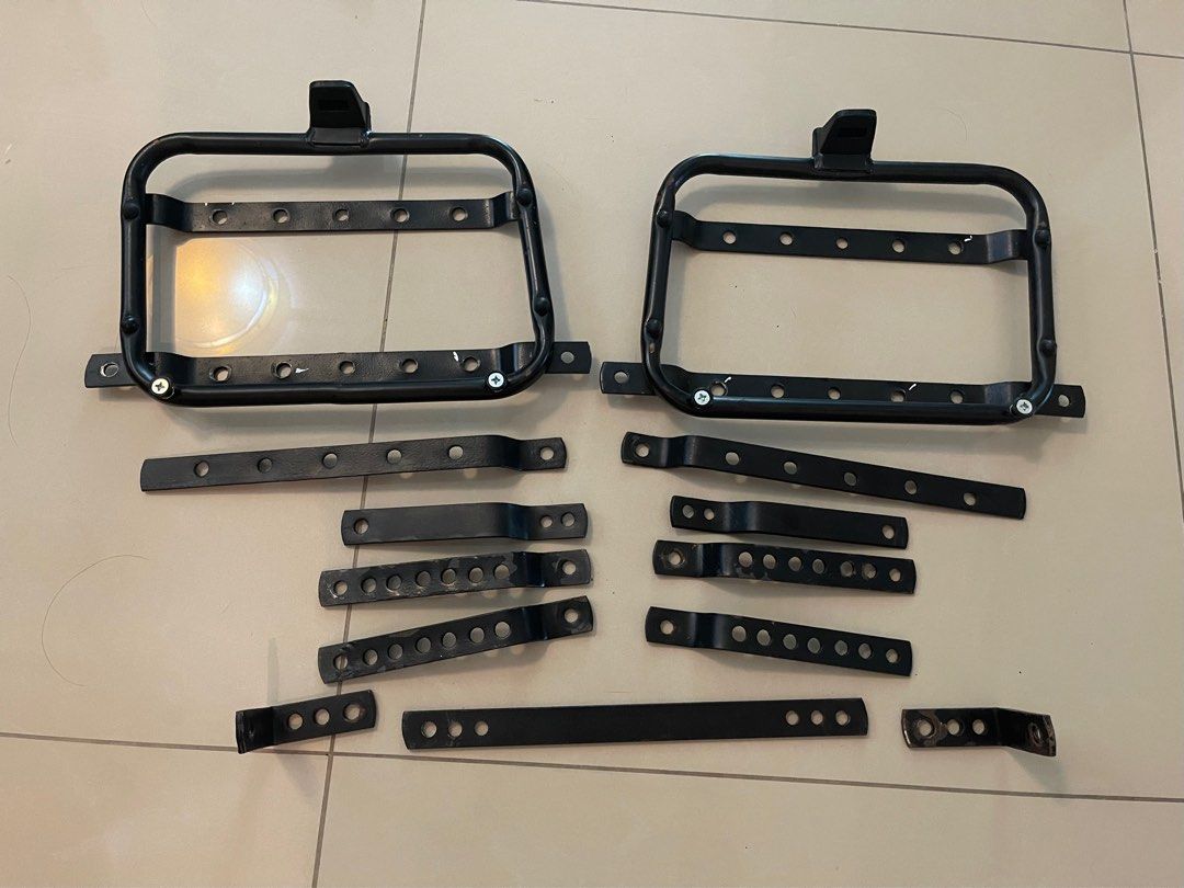 Universal Side Pannier Rack for Givi E22, Motorcycles, Motorcycle ...