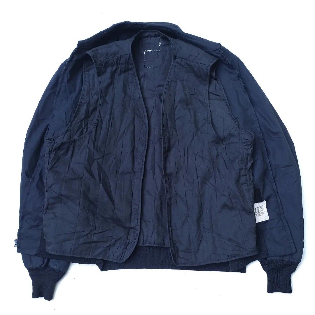 Us Navy Jacket, Fesyen Pria, Pakaian , Baju Luaran di Carousell