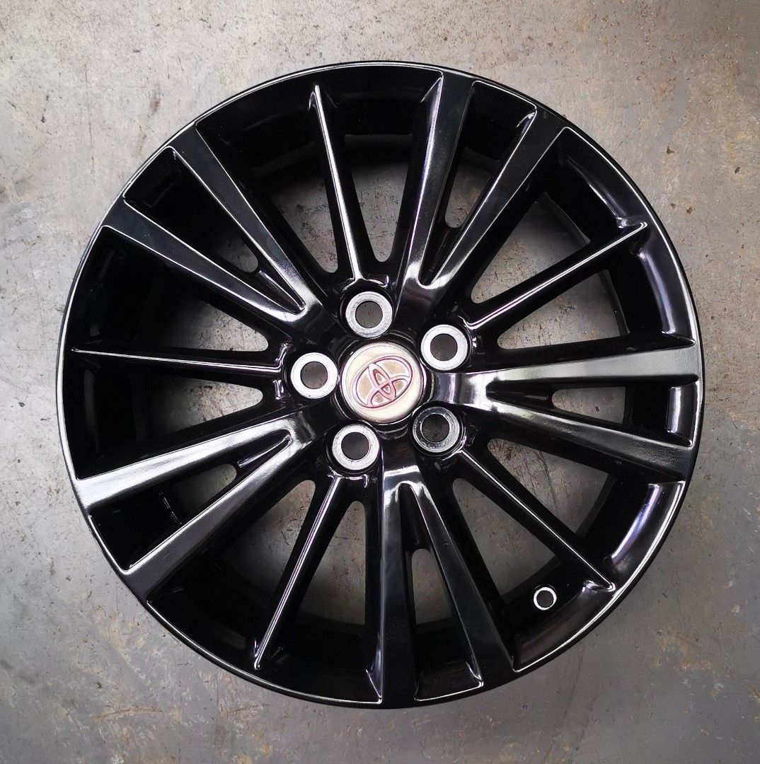 Used 16" Original Toyota Rims, Car Accessories, Tyres & Rims on Carousell