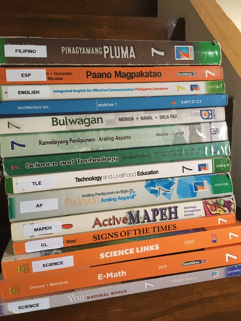 Used GRADE 7 textbooks on Carousell