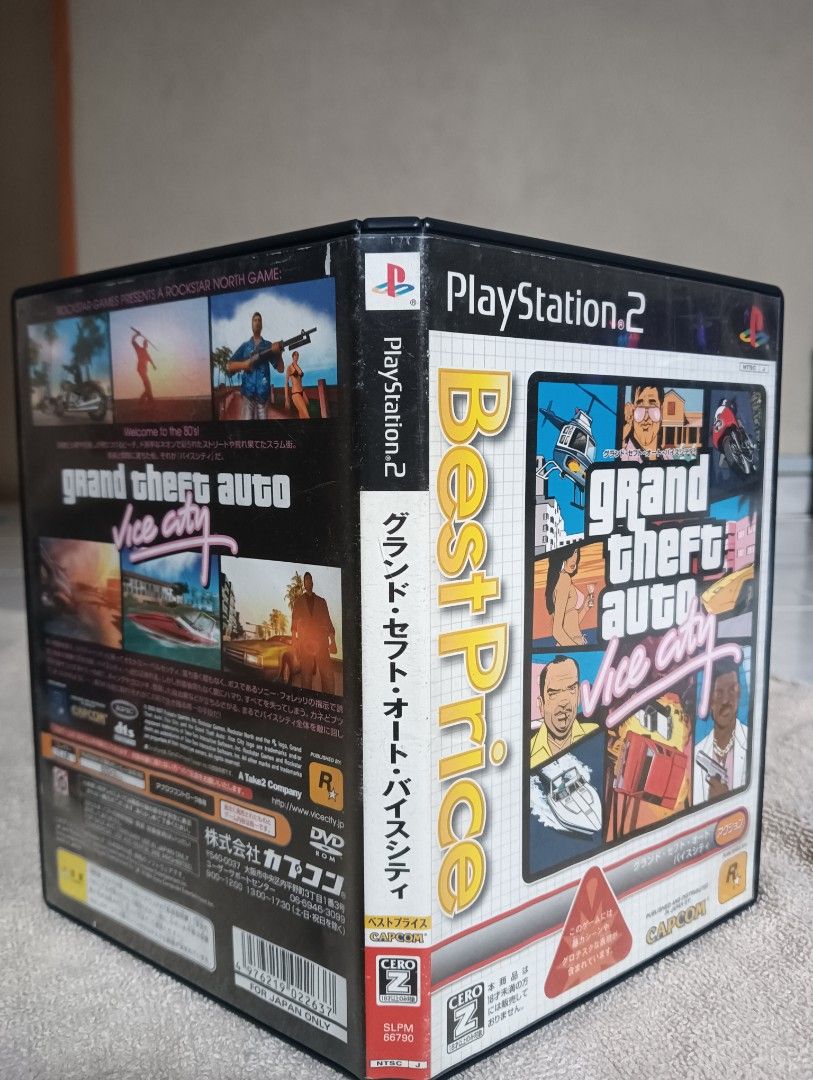 BestPrice (Used) PlayStation 2 Grand Theft Auto ViceCity (Japan Version ...