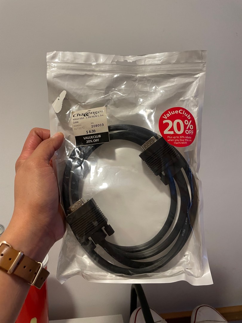 VGA cable for FREE!!, Computers & Tech, Parts & Accessories, Cables ...