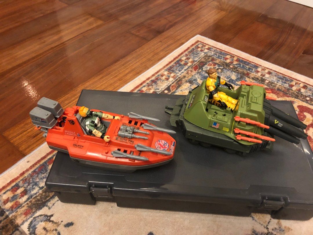 Vintage gi joe vehicle figure set on Carousell