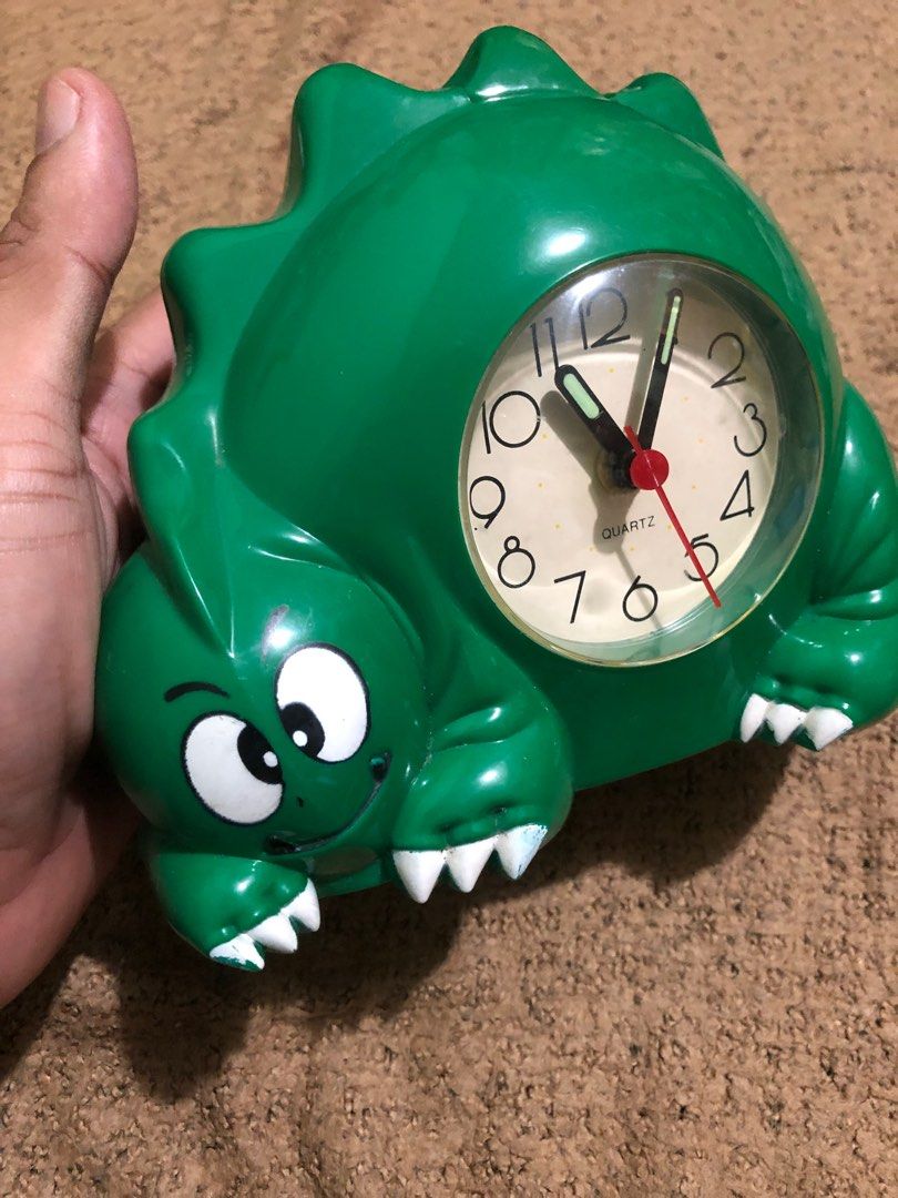 Vintage godzilla desk alarm clock, Hobbies & Toys, Memorabilia ...