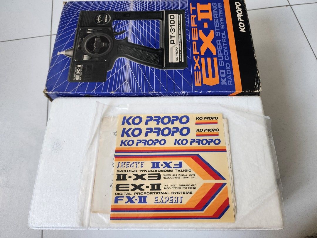 Vintage KO Propo EX-II 2-channel controller, Hobbies & Toys, Toys ...