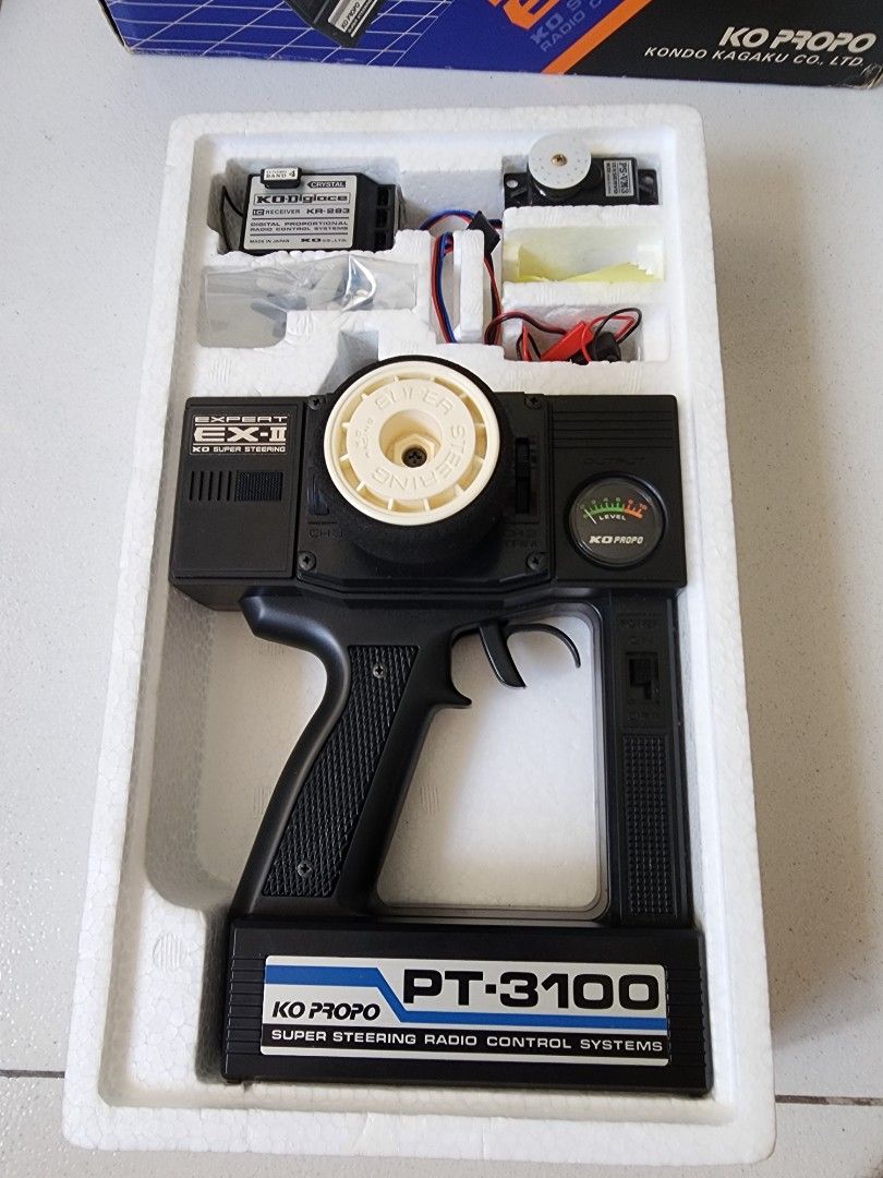 Vintage KO Propo EX-II 2-channel controller, Hobbies & Toys, Toys ...