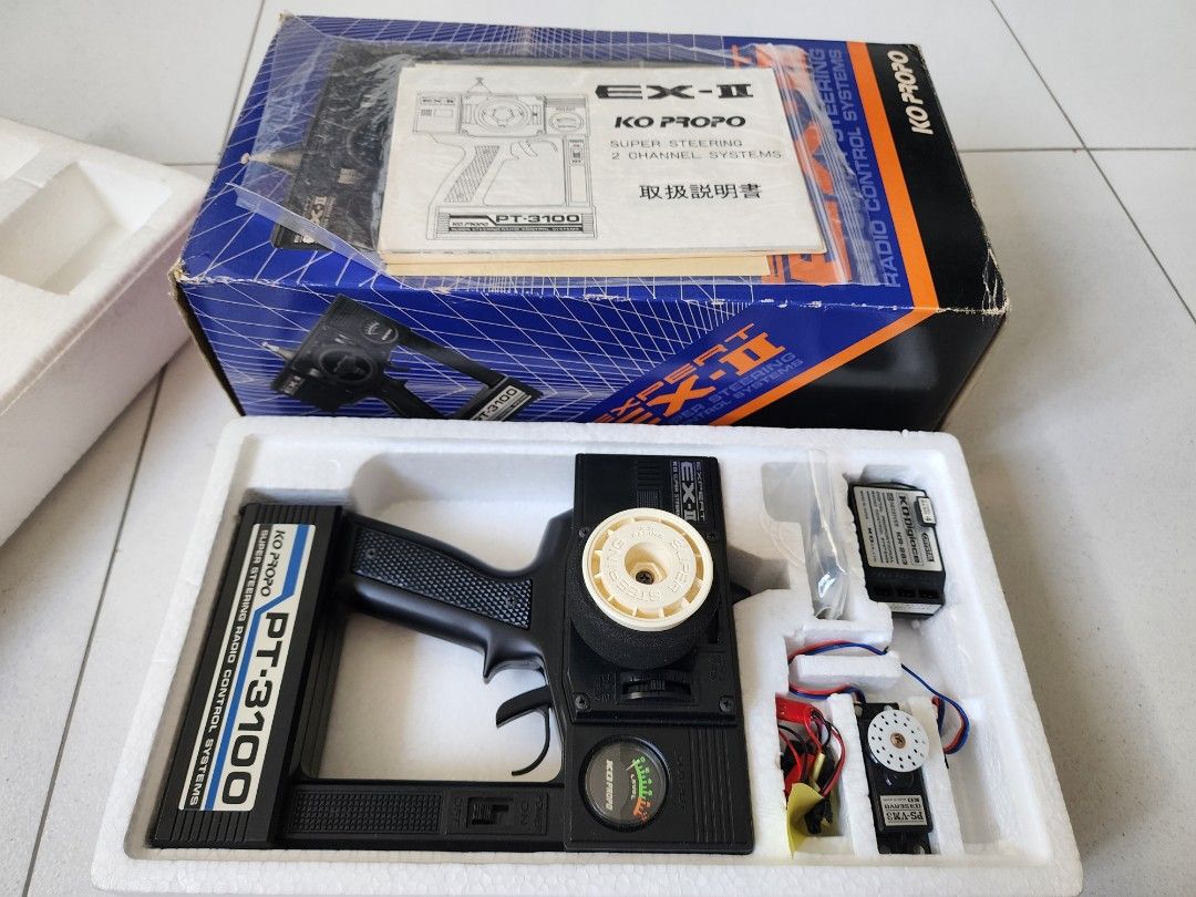 Vintage KO Propo EX-II 2-channel controller, Hobbies & Toys, Toys ...