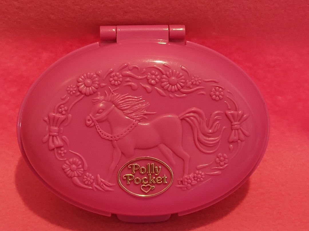 Vintage Polly Pocket Palomino Pony - Pony Parade - Bluebird Toy ...
