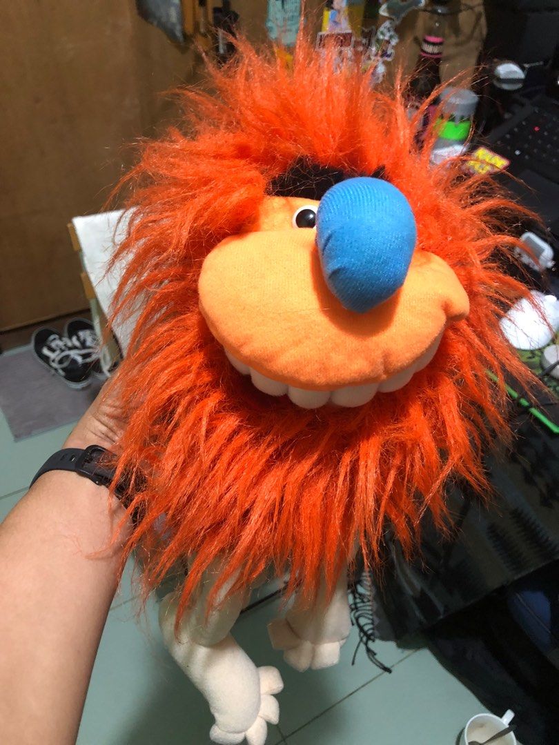 Vintage rare POG mascot hand puppet on Carousell