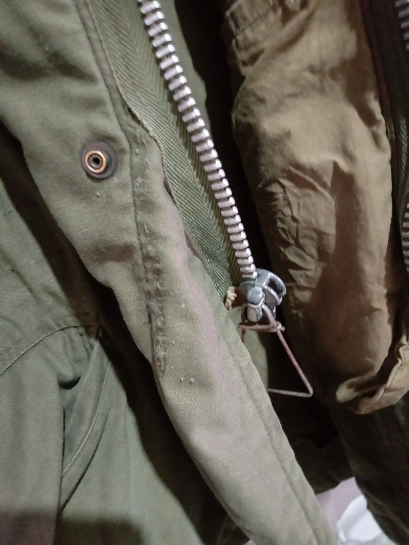 Vintage US M65 1967 Issue Conmar Zipper,Vietnam War Era, Military Field ...