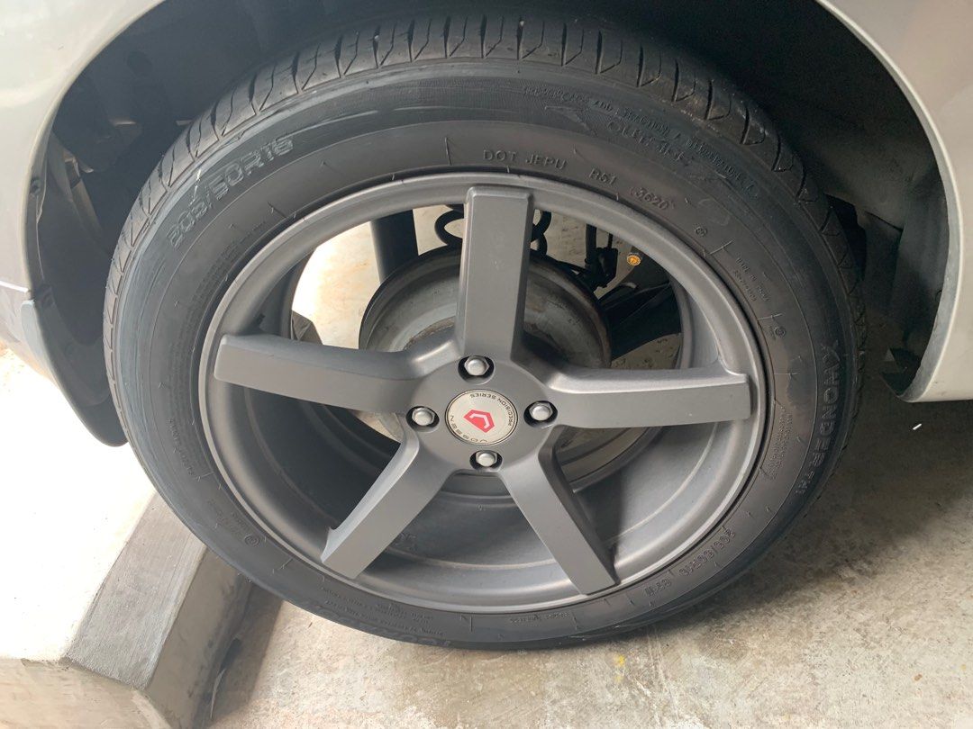 Vossen design rims 16 inch, Car Accessories, Tyres & Rims on Carousell
