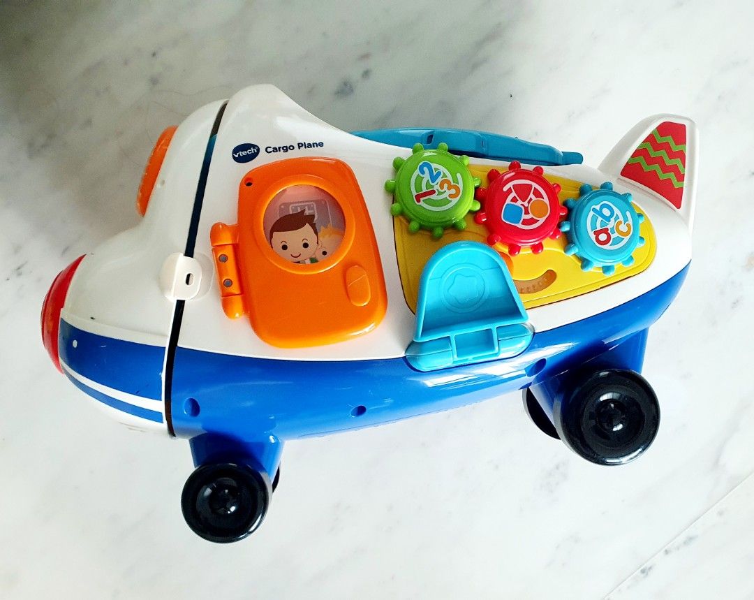 VTech Go! Go! Smart Wheels Racing Runway Airplane, Babies & Kids ...