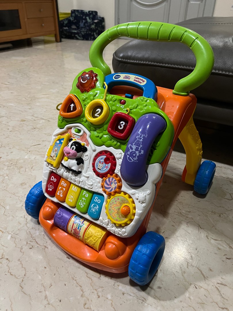 Vtech Learning Walker, Babies & Kids, Infant Playtime on Carousell