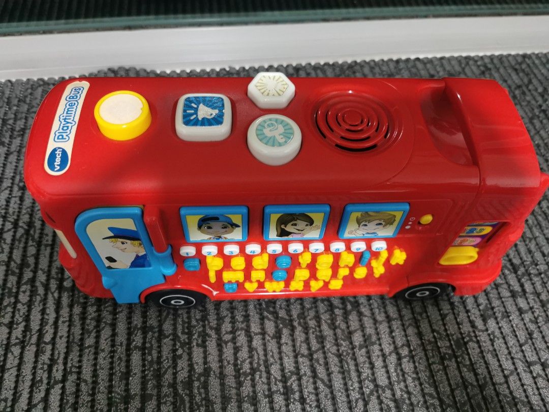 Vtech Toy Bus, Babies & Kids, Infant Playtime on Carousell