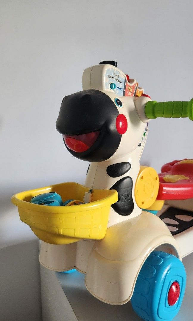 Vtech Zebra scooter/walker, Hobbies & Toys, Toys & Games on Carousell