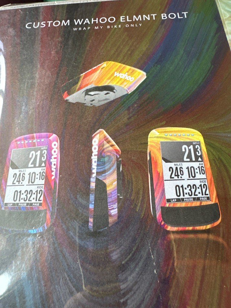 Wahoo element bolt v1 skin, Sports Equipment, Bicycles & Parts, Parts ...