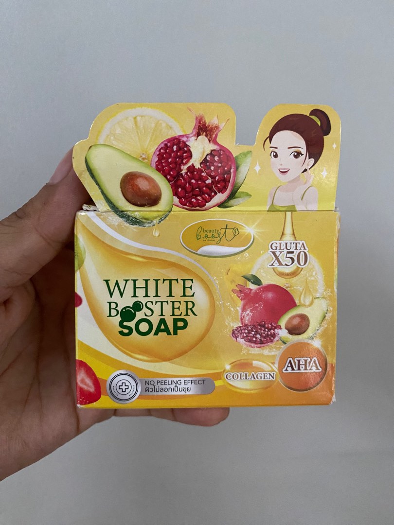 White Booster Soap on Carousell