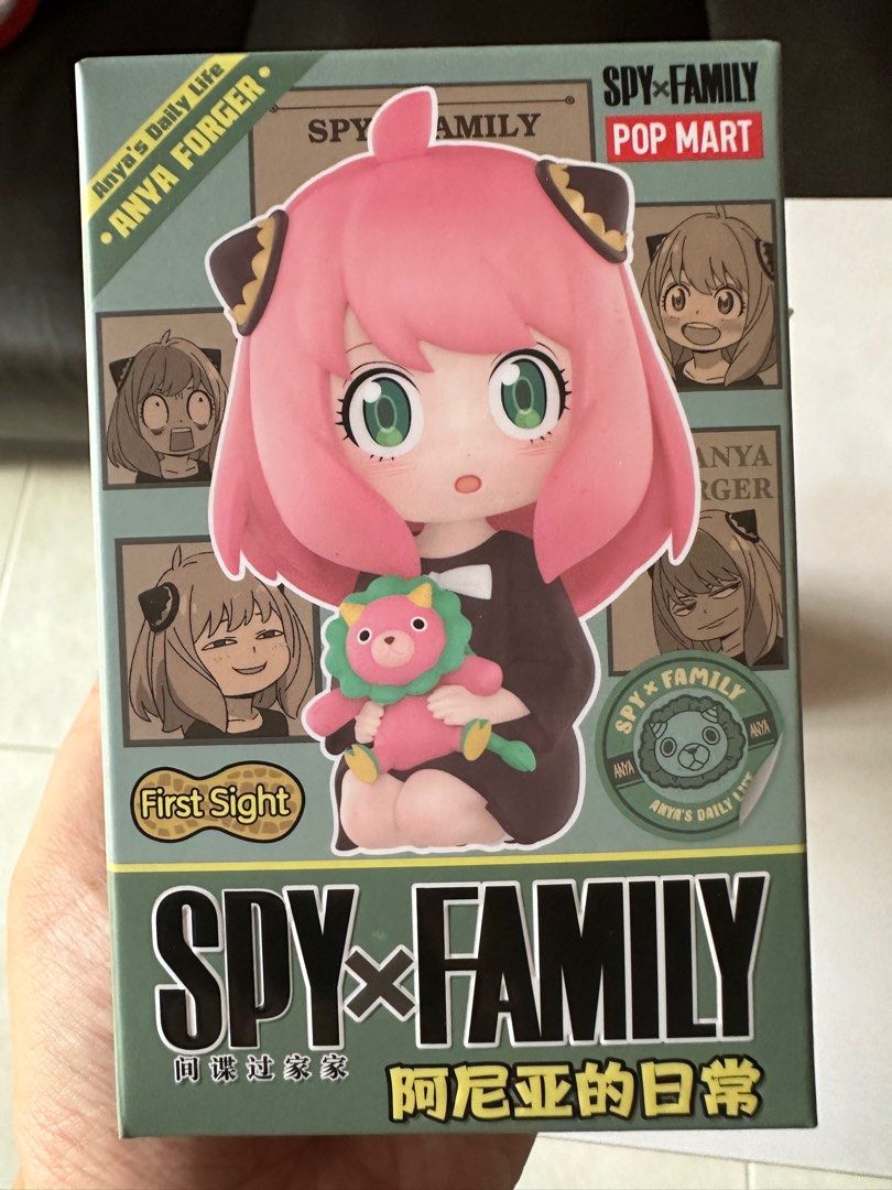 WTS BN POPMART SPY X FAMILY ANYA FORGER, Hobbies & Toys, Toys & Games ...