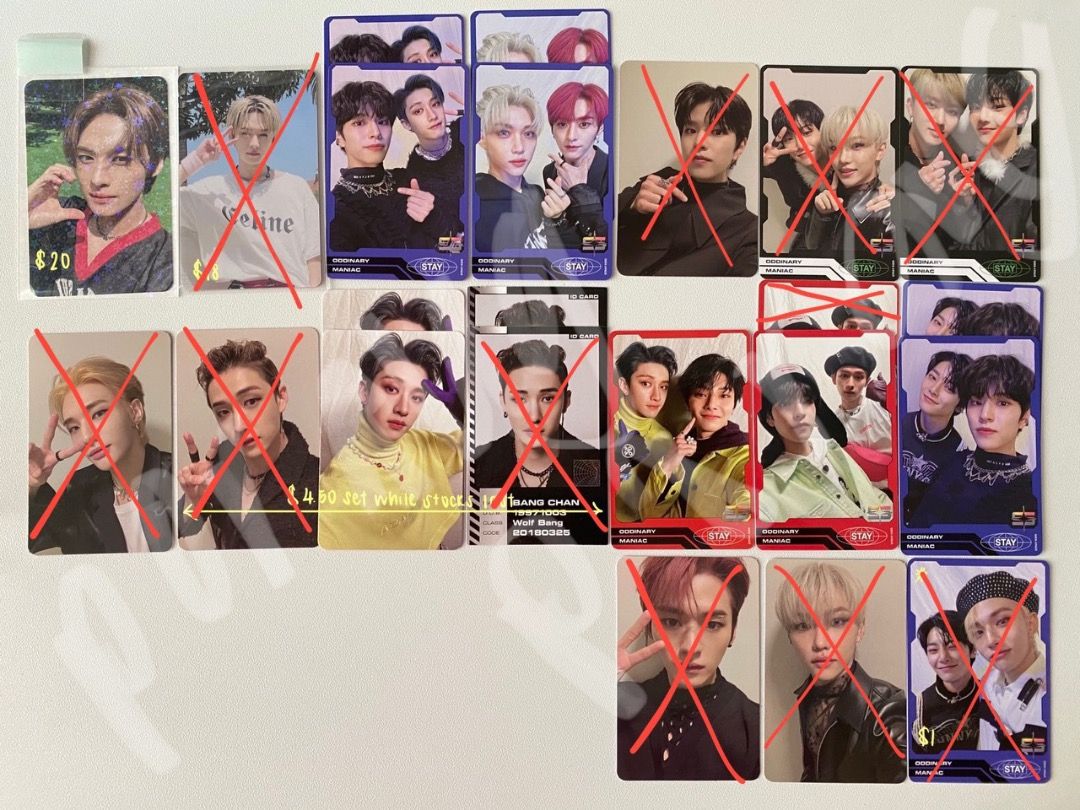 wts lfb stray kids skz pc 5 star soundwave pob maxident lucky draw oddinary bang chan lee know ...