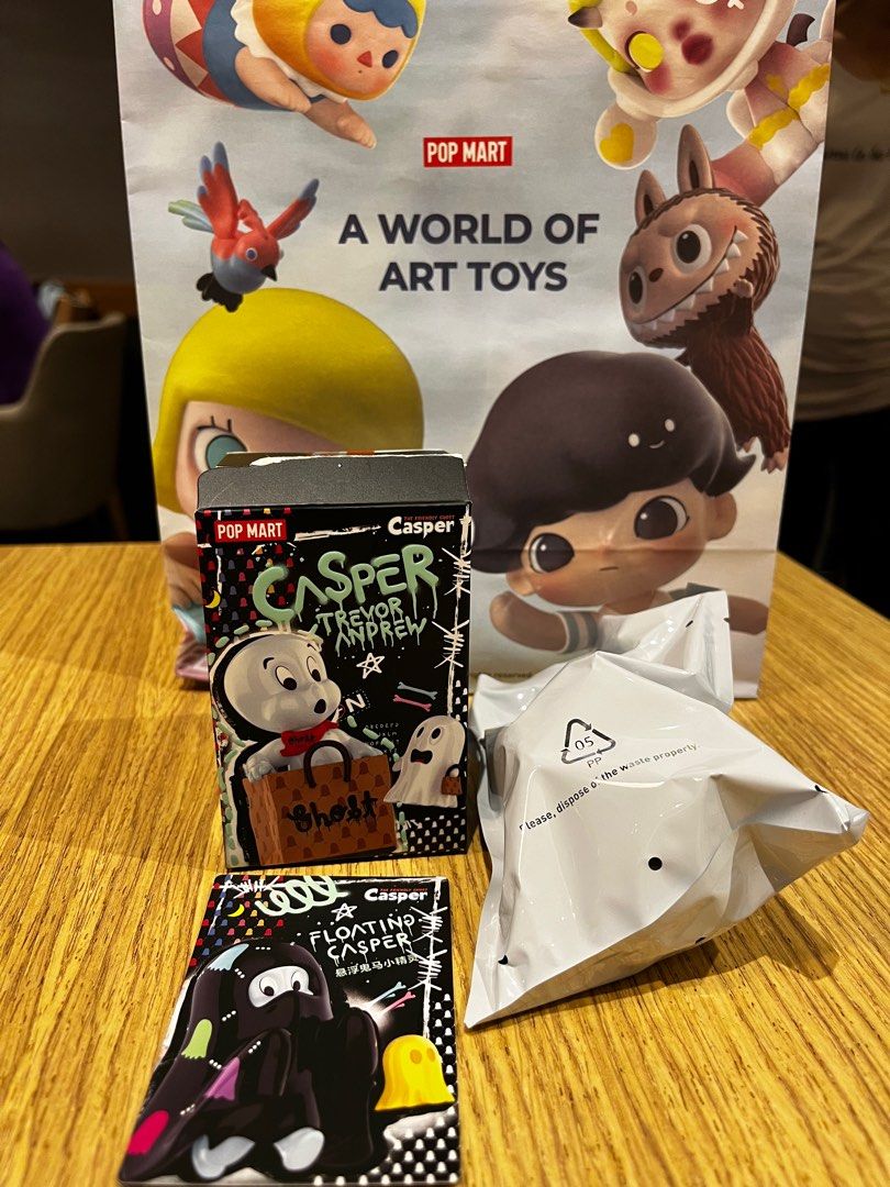 WTS PopMart Casper Trevor Andrew, Hobbies & Toys, Toys & Games on Carousell
