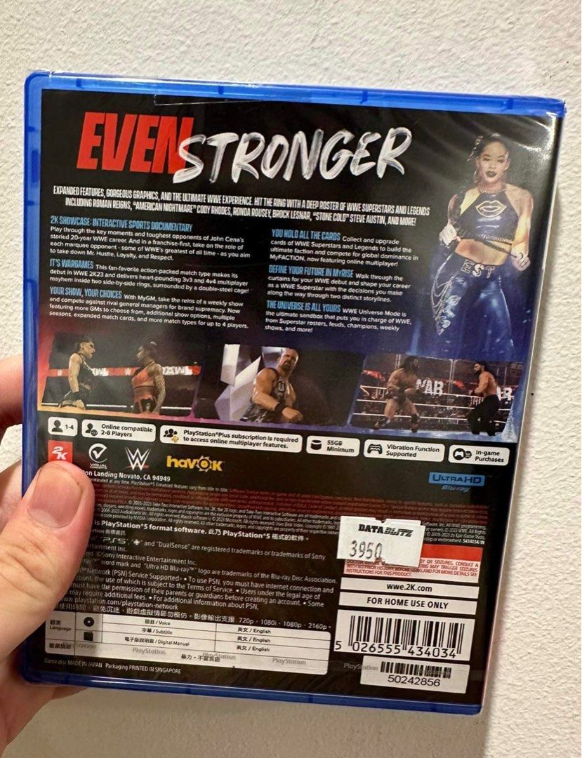 WWE 2K23 PS5 game, Video Gaming, Video Games, PlayStation on Carousell