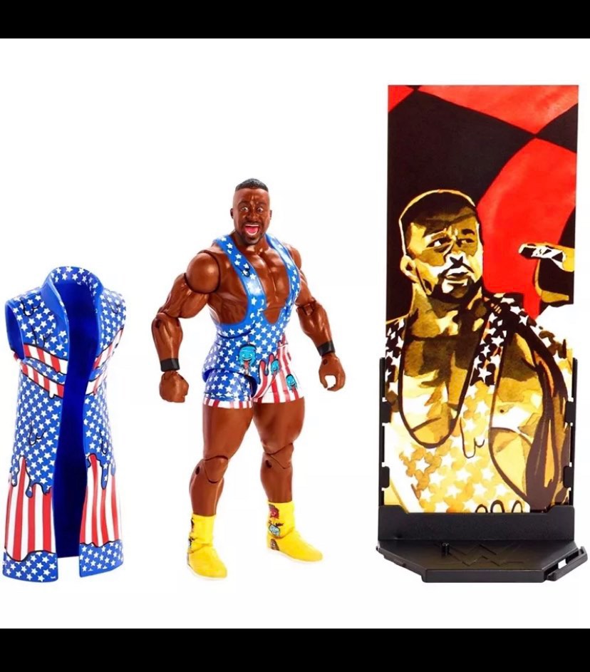 WWE Big E Elite 61 Series Figure, Hobbies & Toys, Toys & Games on Carousell