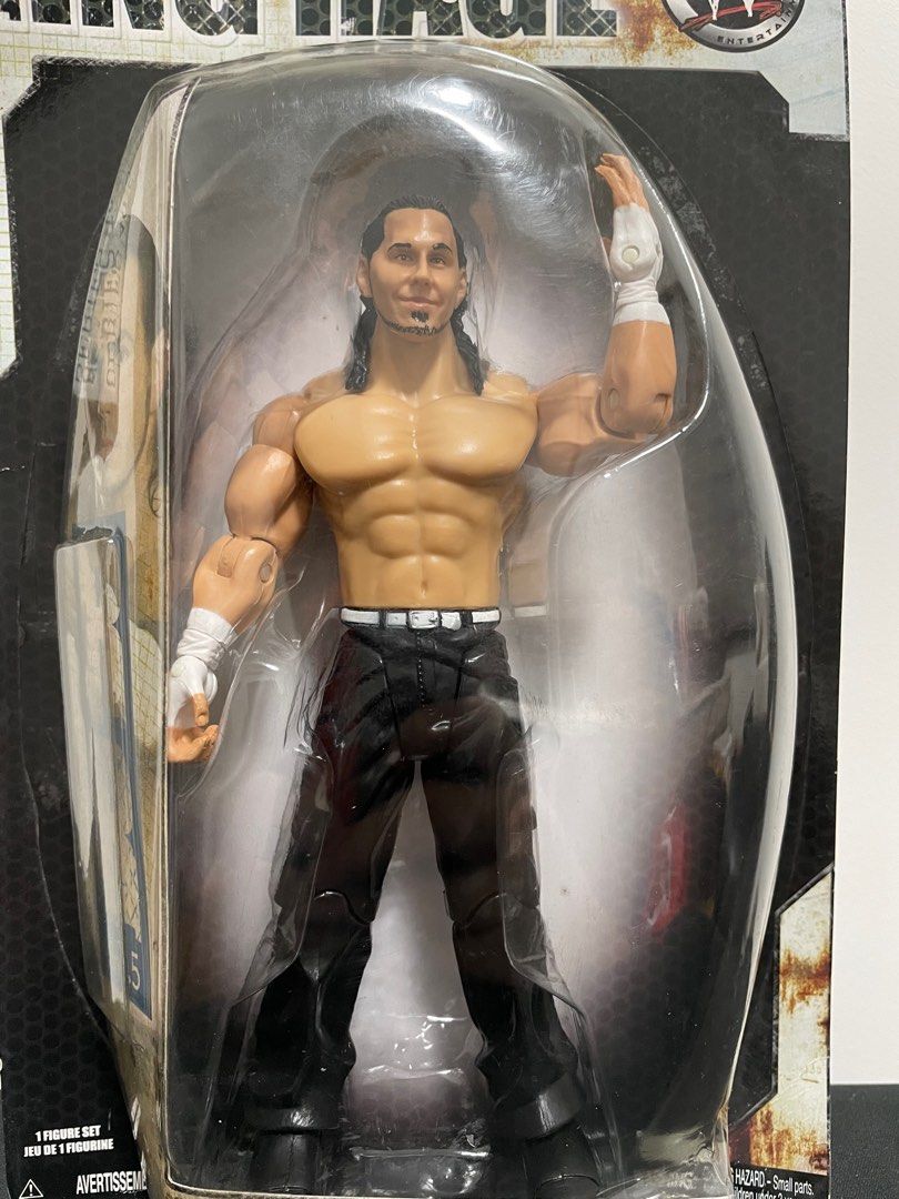 WWE Jakks Pacific Ring Rage Figure Matt Hardy, Hobbies & Toys, Toys ...